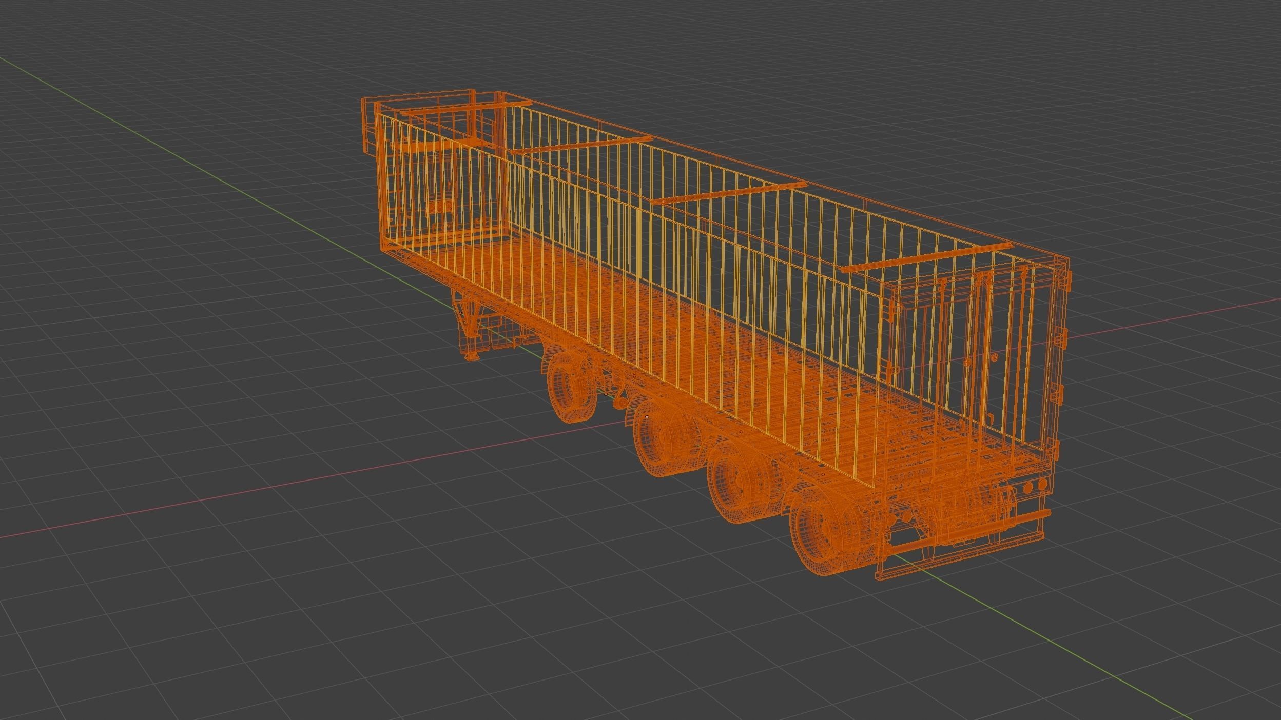 3D model Trailer Stargate VR / AR / low-poly | CGTrader