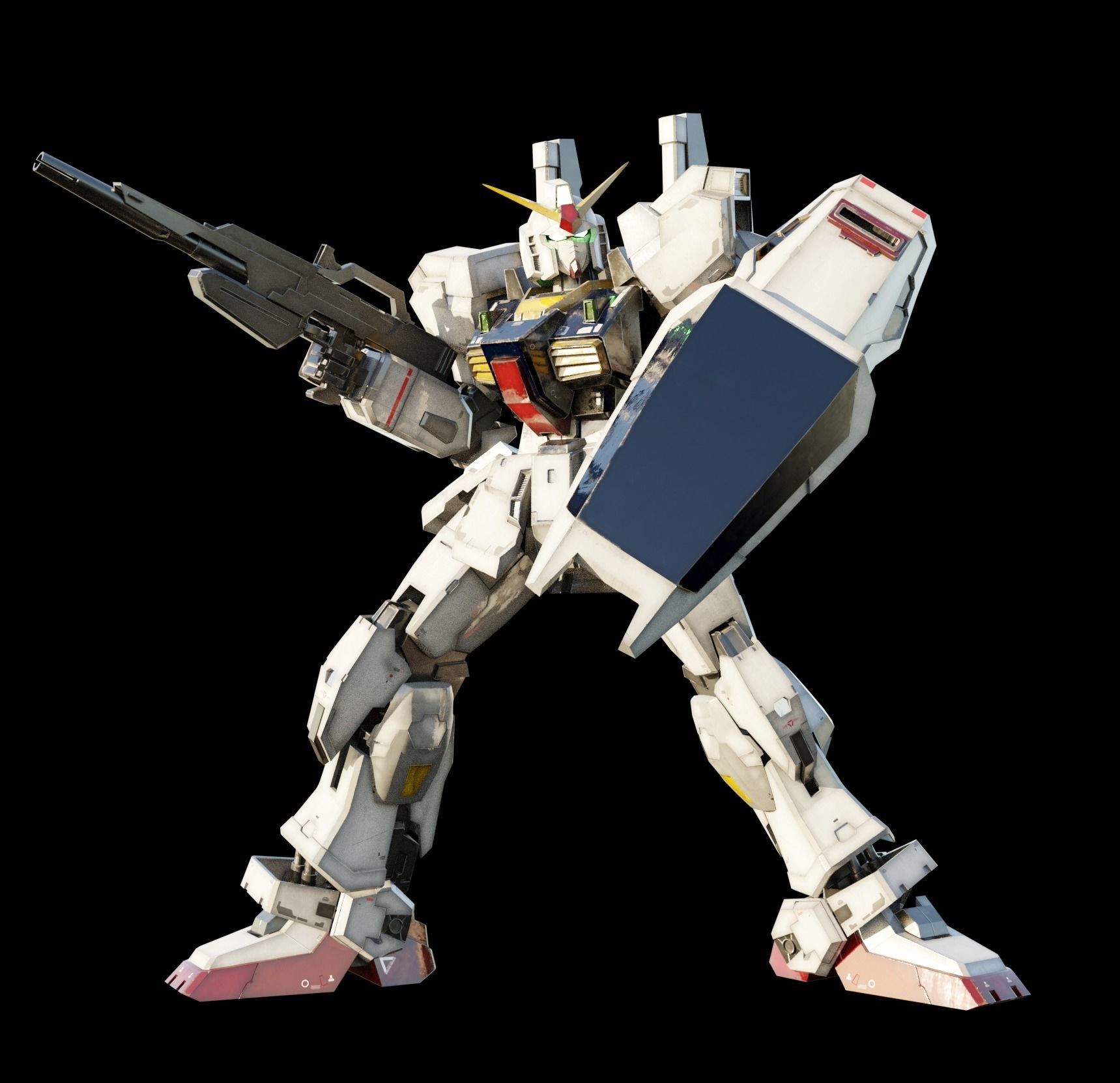 3D model 100 mech kitbash for mech-robot VR / AR / low-poly | CGTrader