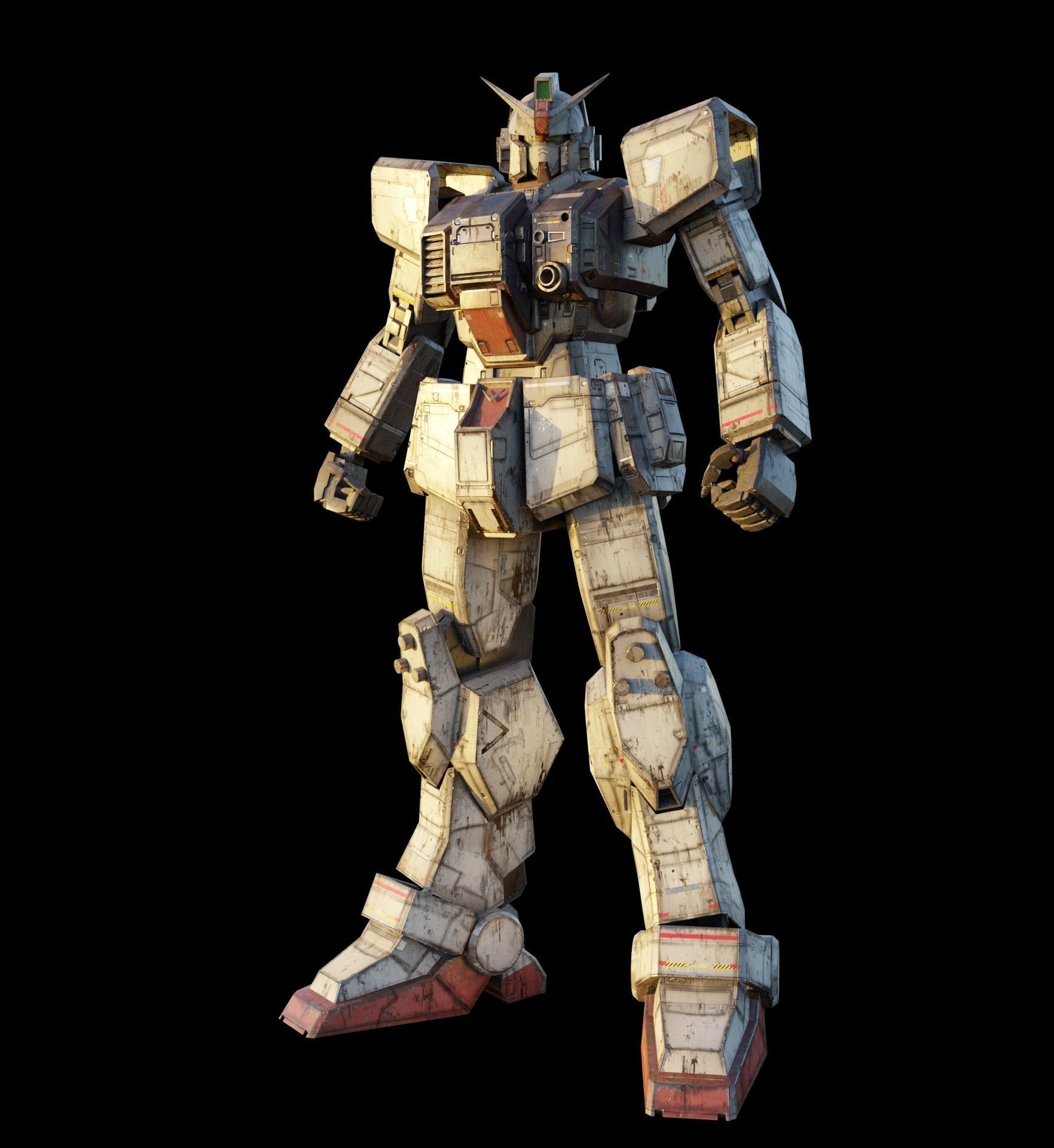 3D model 100 mech kitbash for mech-robot VR / AR / low-poly | CGTrader