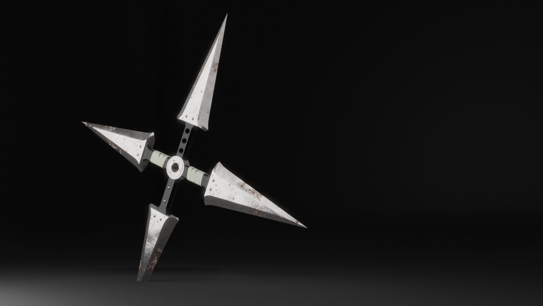 4-Point Shuriken - Final Fantasy VII Remake 3D model | CGTrader