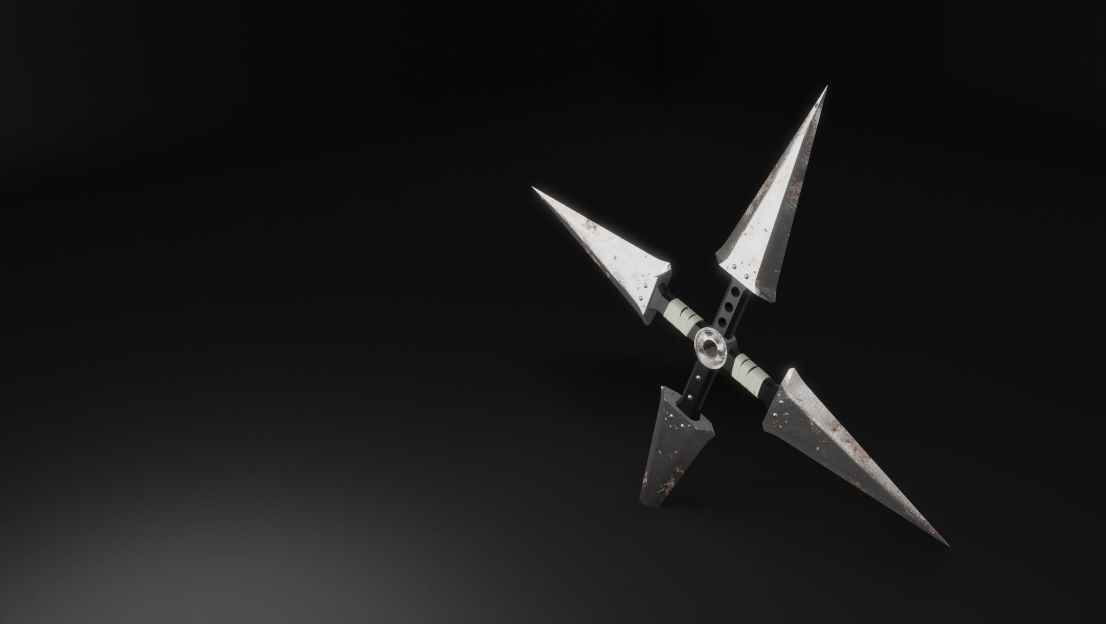 4-Point Shuriken - Final Fantasy VII Remake 3D model | CGTrader