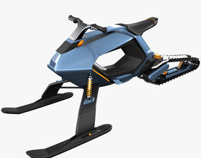 Free Snowmobile 3D Models | CGTrader
