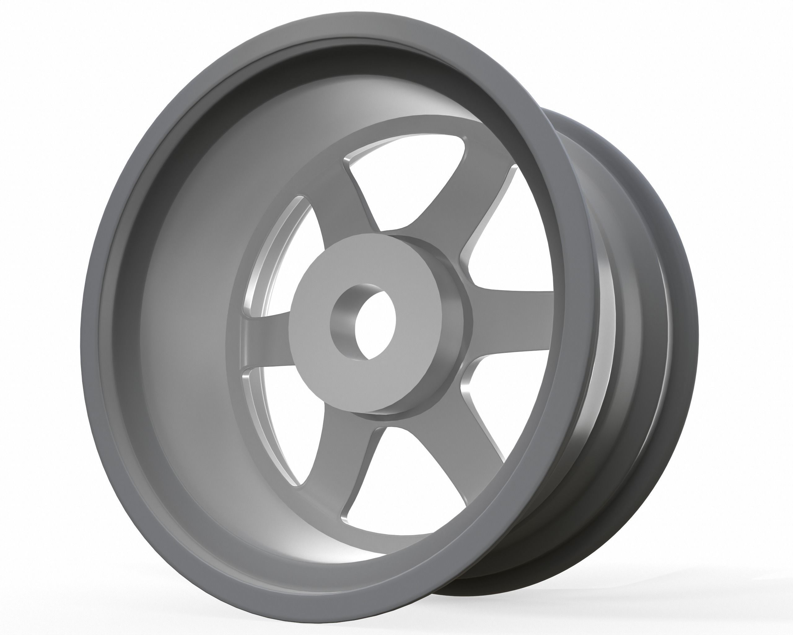 3D model Rays Volk Racing TE37V SL 2021 Limited Edition VR / AR / low ...