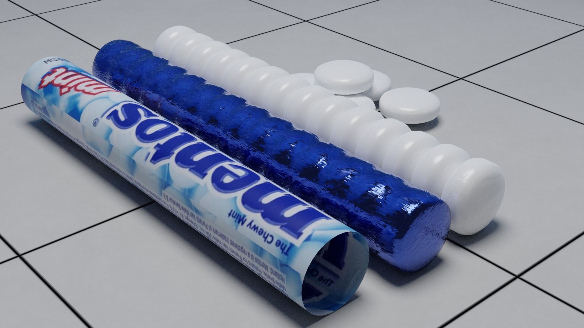 3D model Mentos the Freshmaker Mints VR / AR / low-poly | CGTrader