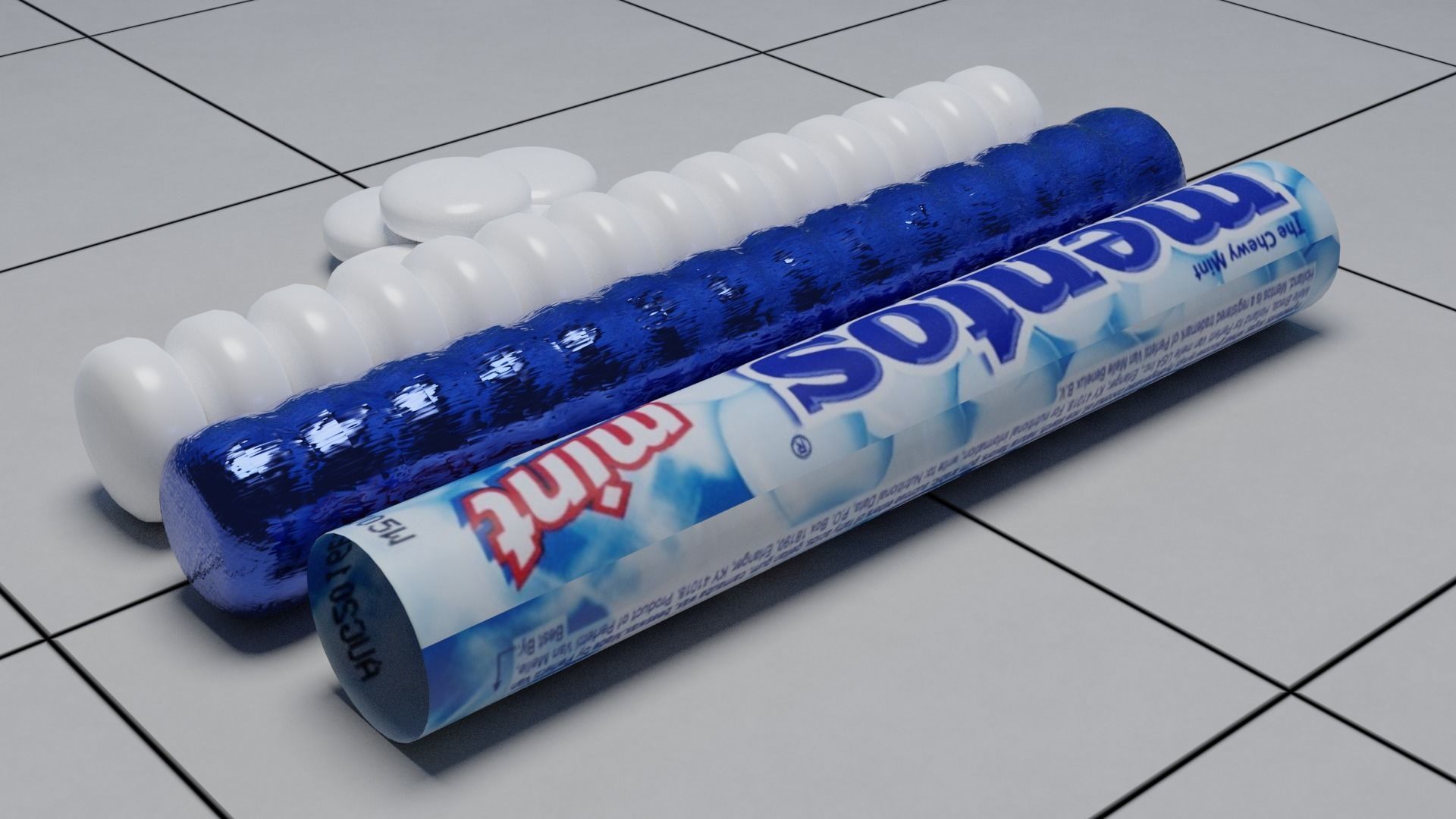 3D model Mentos the Freshmaker Mints VR / AR / low-poly | CGTrader