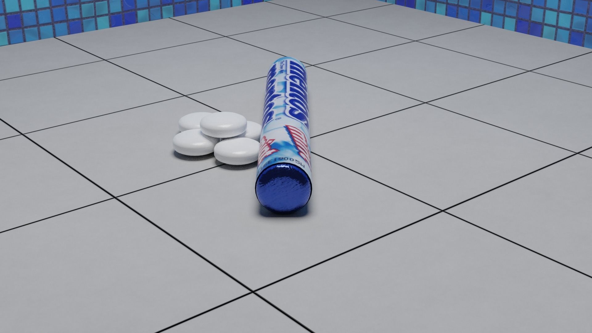 3D model Mentos the Freshmaker Mints VR / AR / low-poly | CGTrader