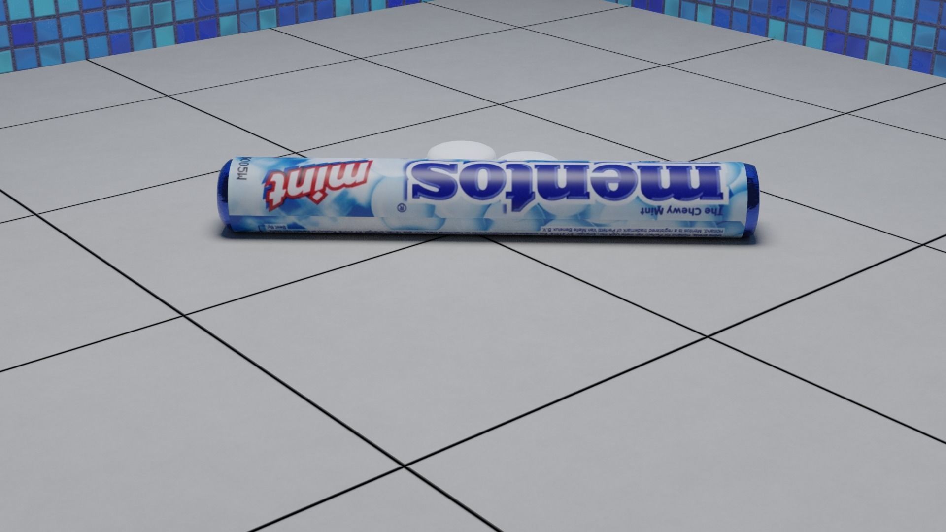 3D model Mentos the Freshmaker Mints VR / AR / low-poly | CGTrader