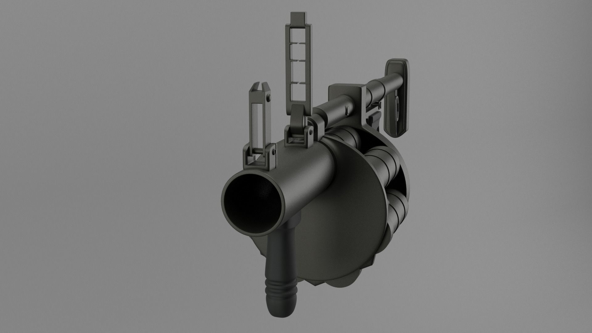 Grenade Launcher 3D model | CGTrader