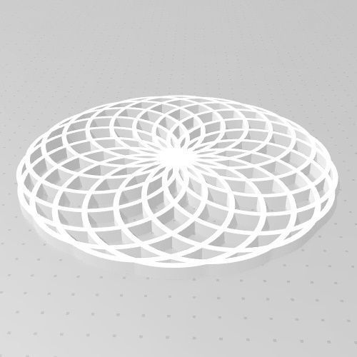 GEOMETRIA SAGRADA - TOROIDES 3D model 3D printable | CGTrader