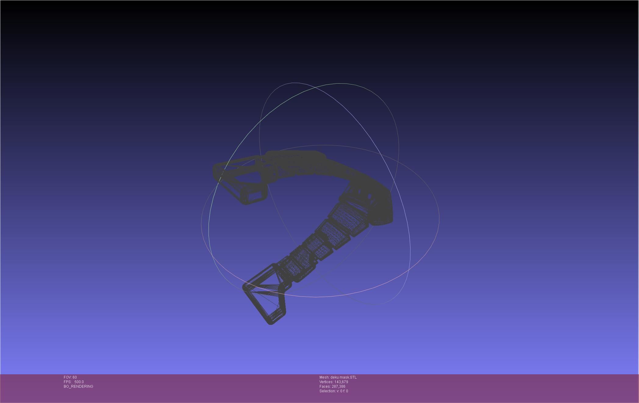 My Hero Academia Deku Mask 3D model 3D printable | CGTrader