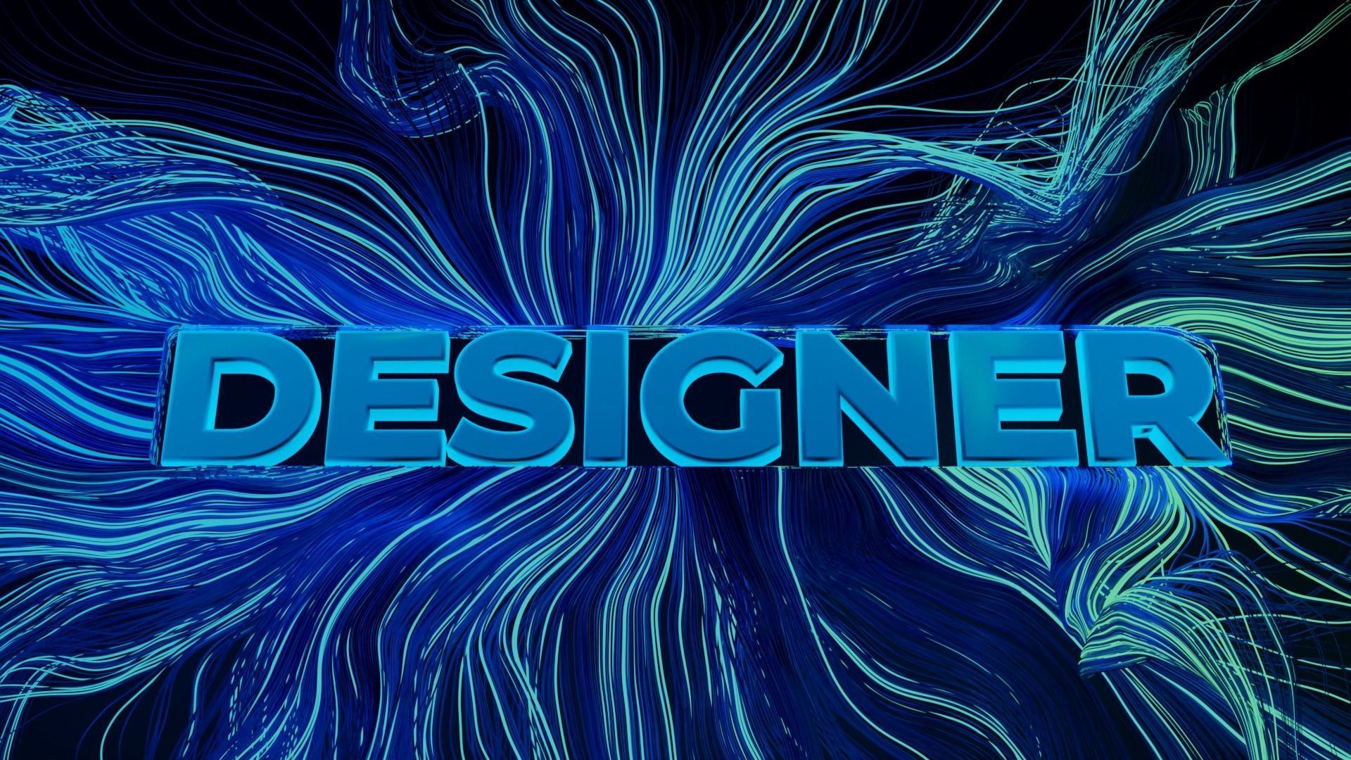 3D designer text free 3D model | CGTrader