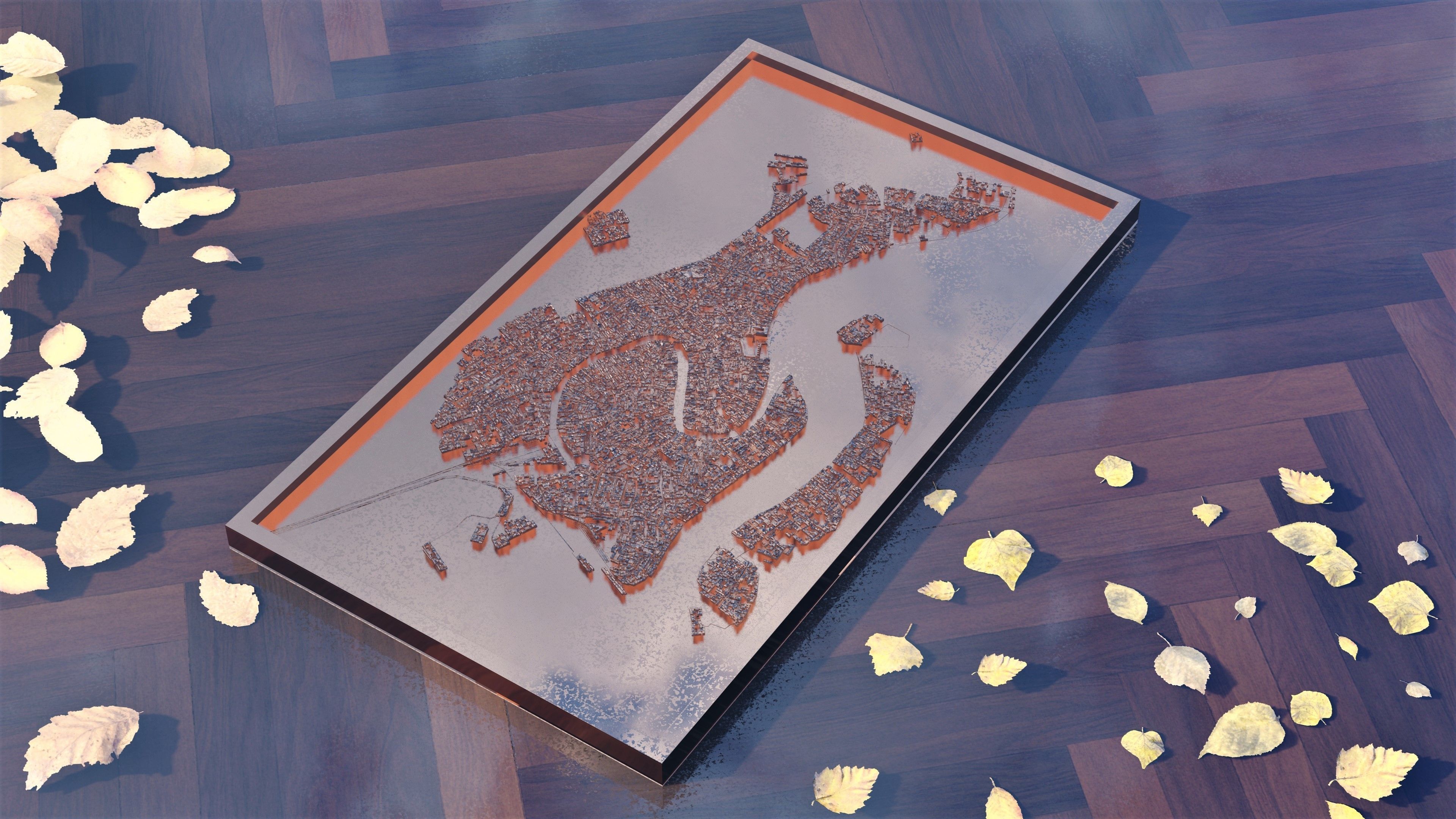 Venice 3D Model city map 3D model | CGTrader
