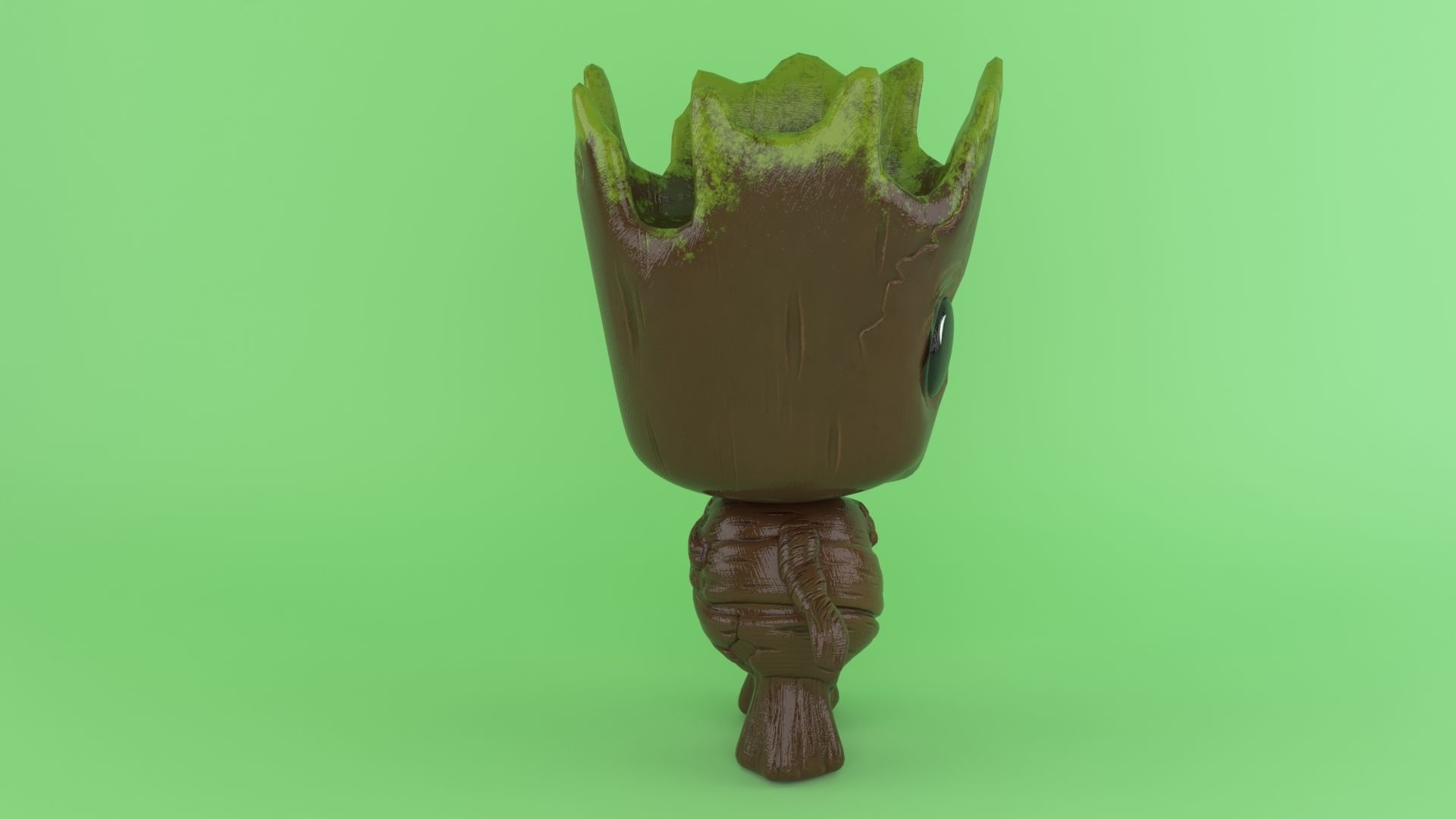 Groot Toy free 3D model | CGTrader