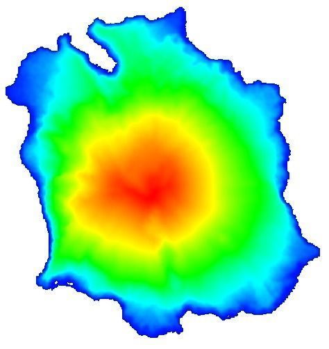 3D model Segula island Alaska high resolution Elevation 3D print and VR ...