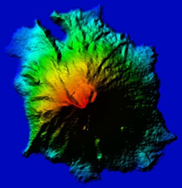 3D model Segula island Alaska high resolution Elevation 3D print and VR ...