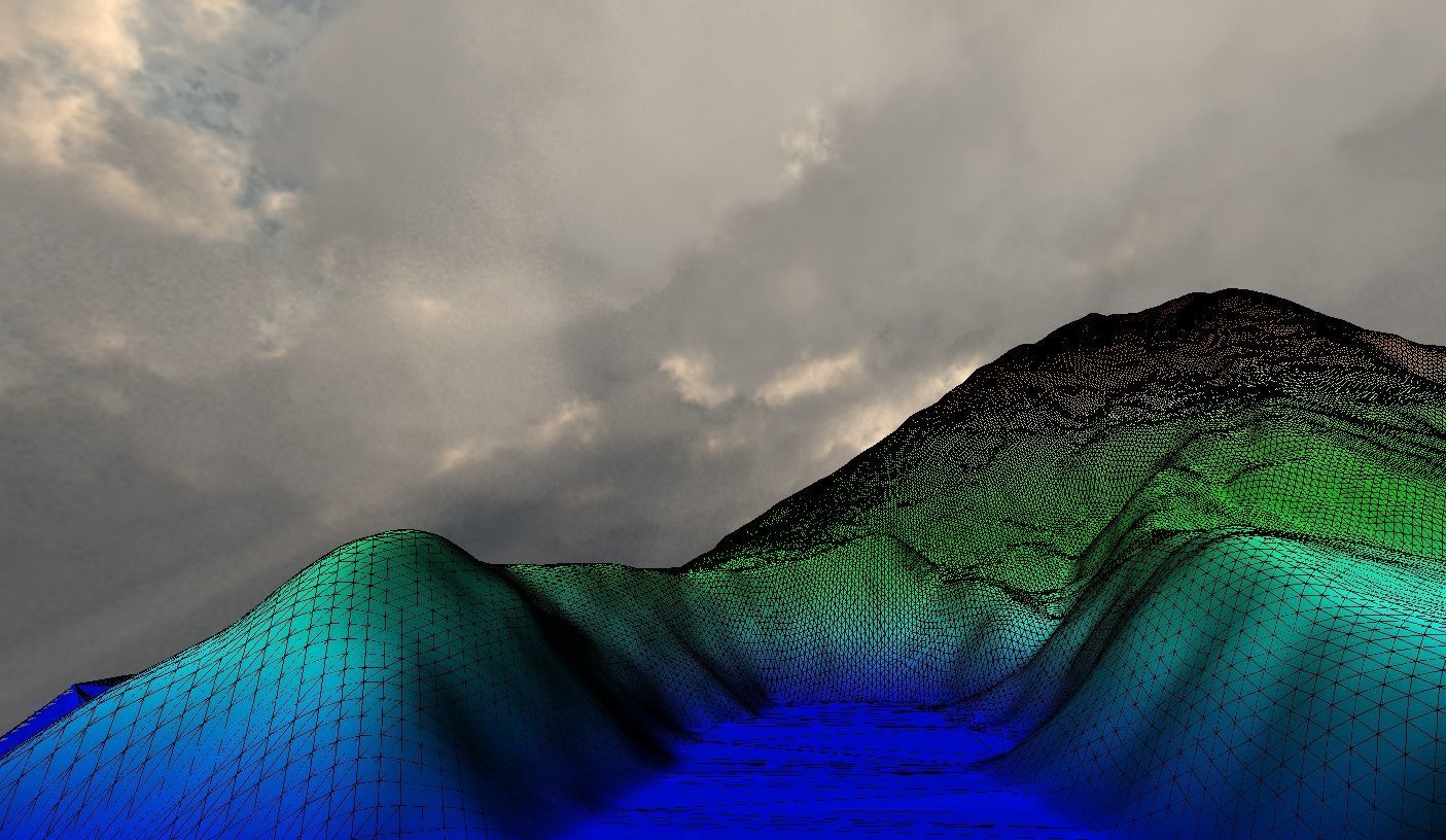 3D model Segula island Alaska high resolution Elevation 3D print and VR ...