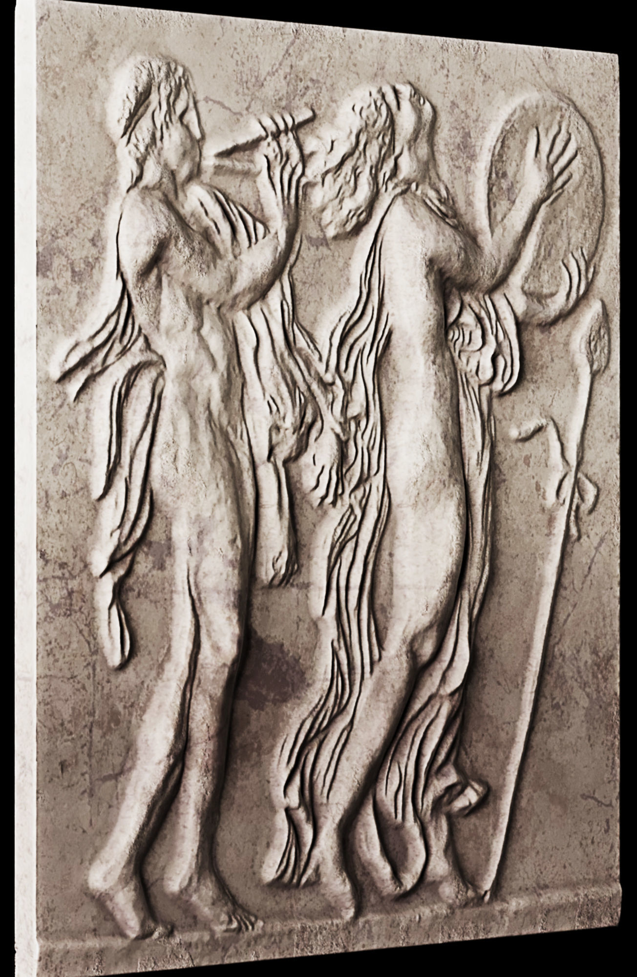 BACCHIC DANCE 3D model 3D printable | CGTrader