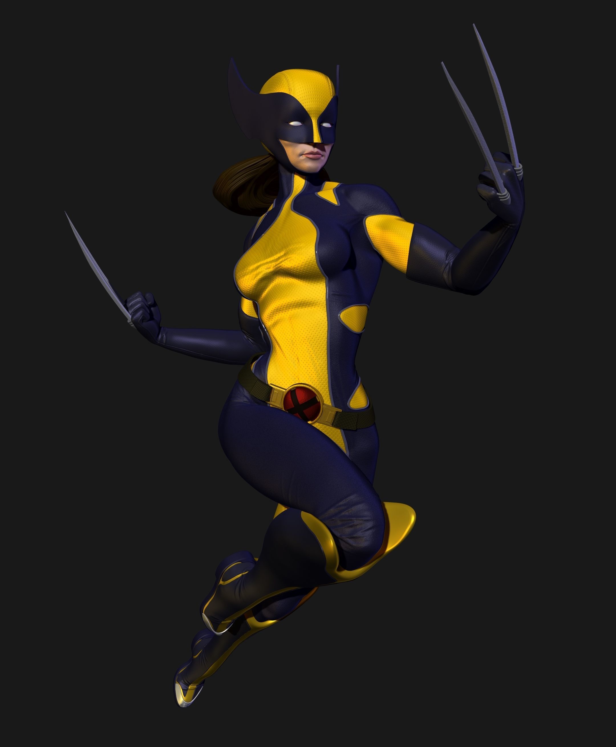 X 23 Marvel 3D model 3D printable | CGTrader