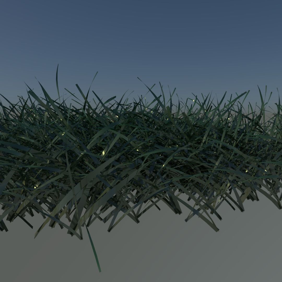 Grass carpet free 3D model animated | CGTrader