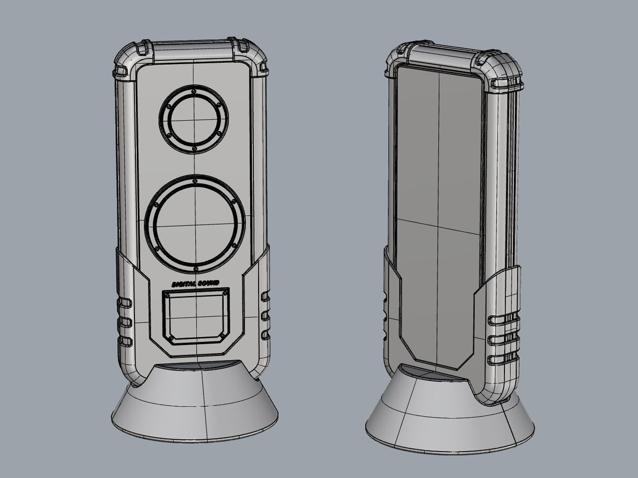 Bluetooth Speaker Design 3D Modeling 3D model 3D printable | CGTrader