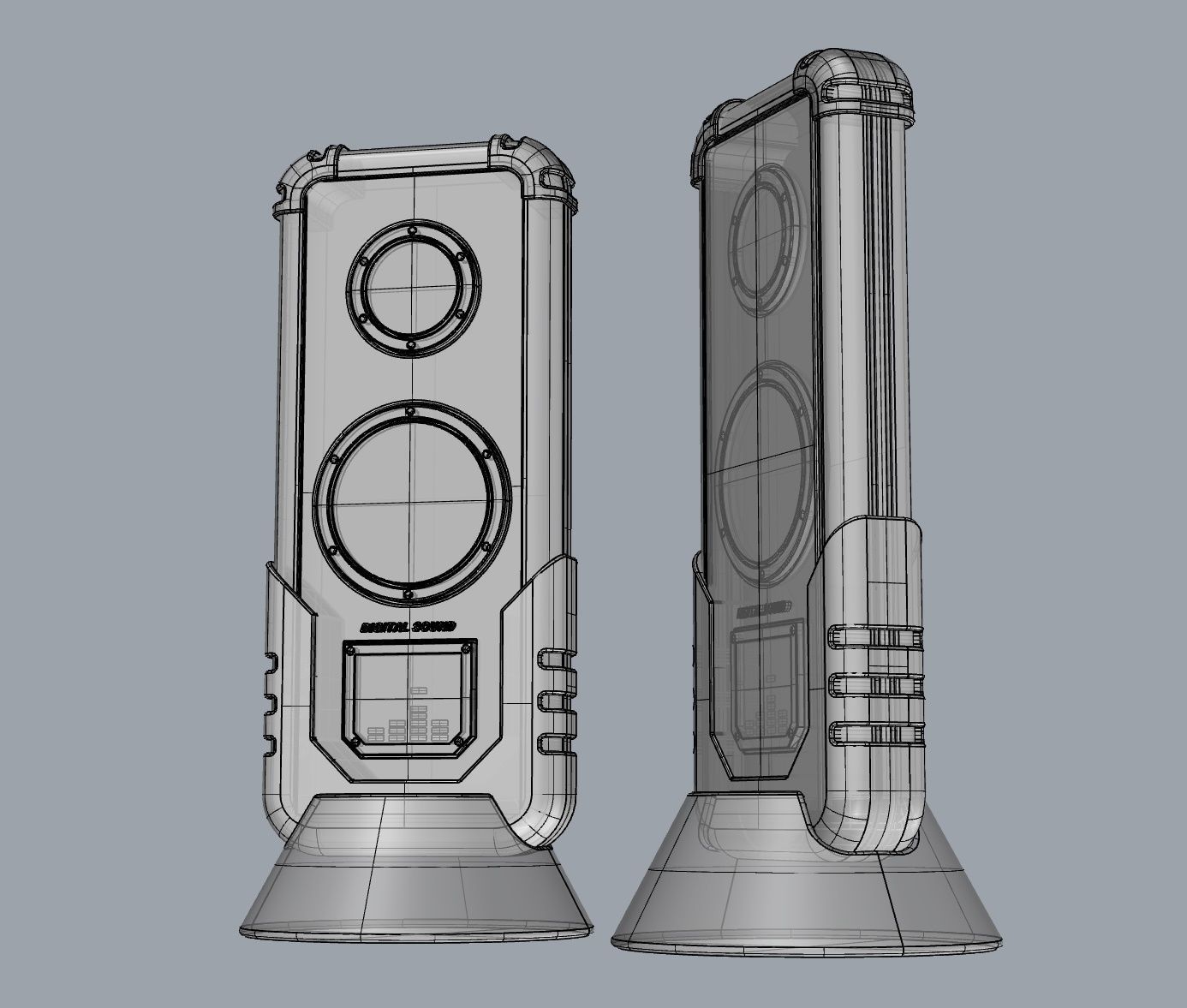 Bluetooth Speaker Design 3D Modeling 3D model 3D printable | CGTrader