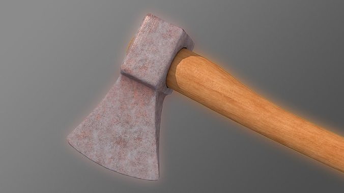 Low poly axe free VR / AR / low-poly 3D model | CGTrader