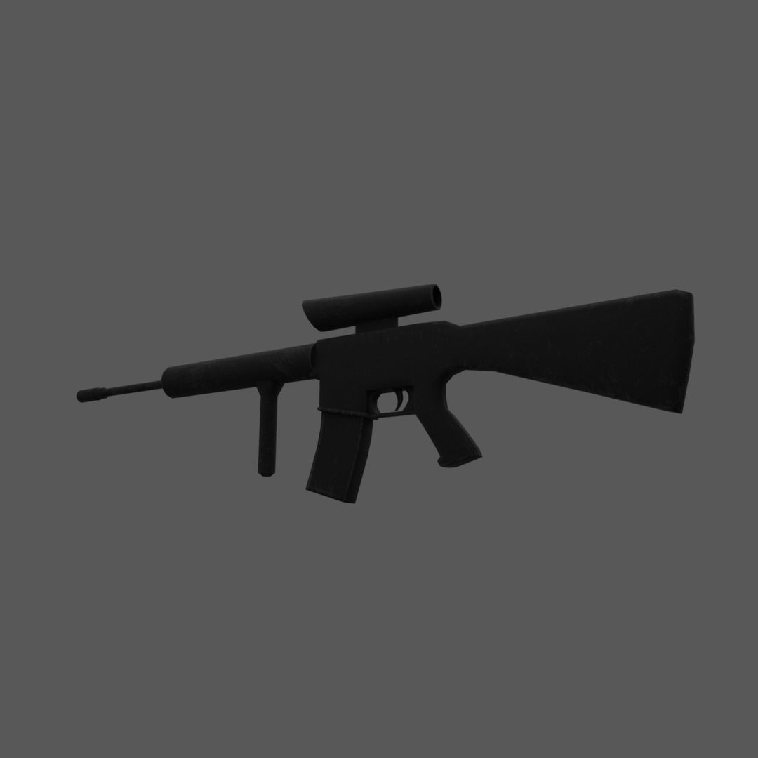 shooter free VR / AR / low-poly 3D model | CGTrader