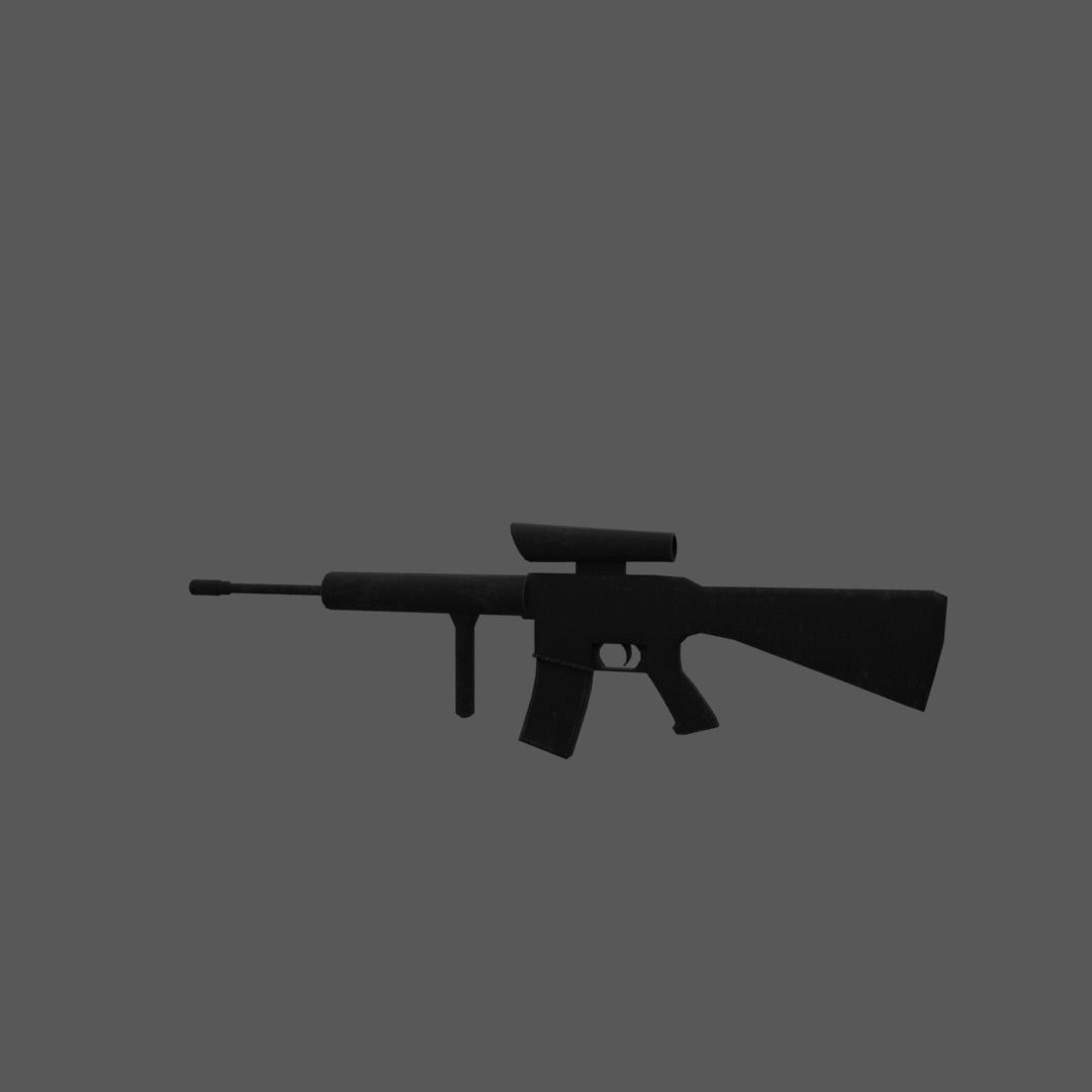 shooter free VR / AR / low-poly 3D model | CGTrader