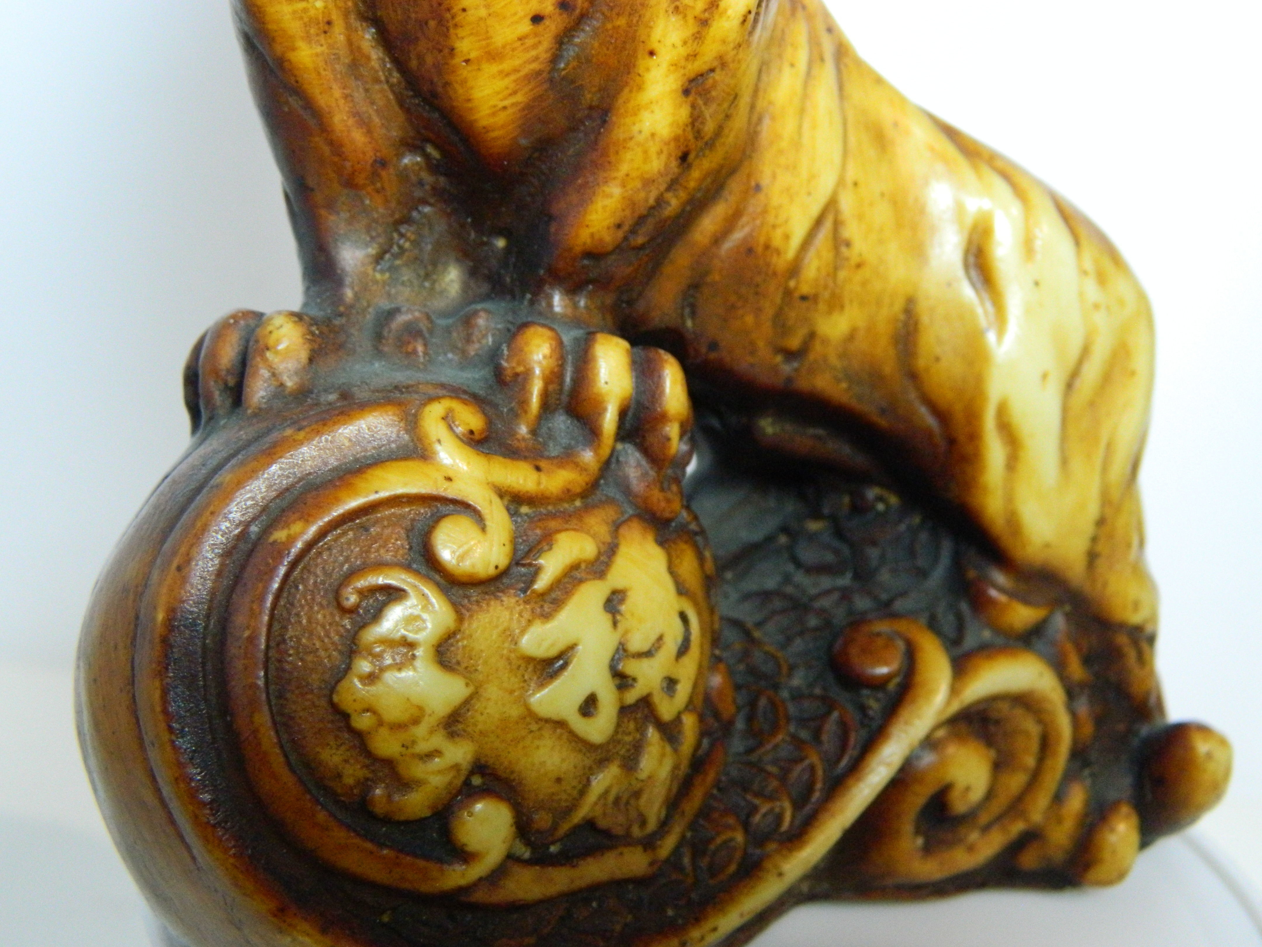 Chinese Tiger Figurine 3D model 3D printable | CGTrader