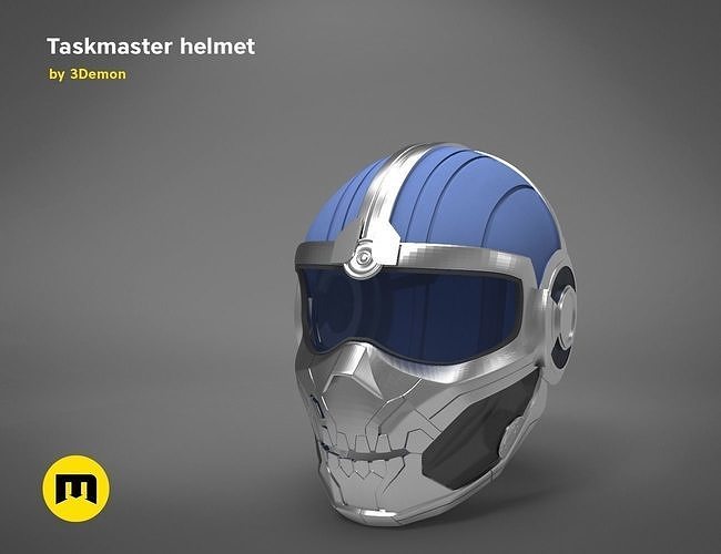 Taskmaster helmet 3D model 3D printable | CGTrader