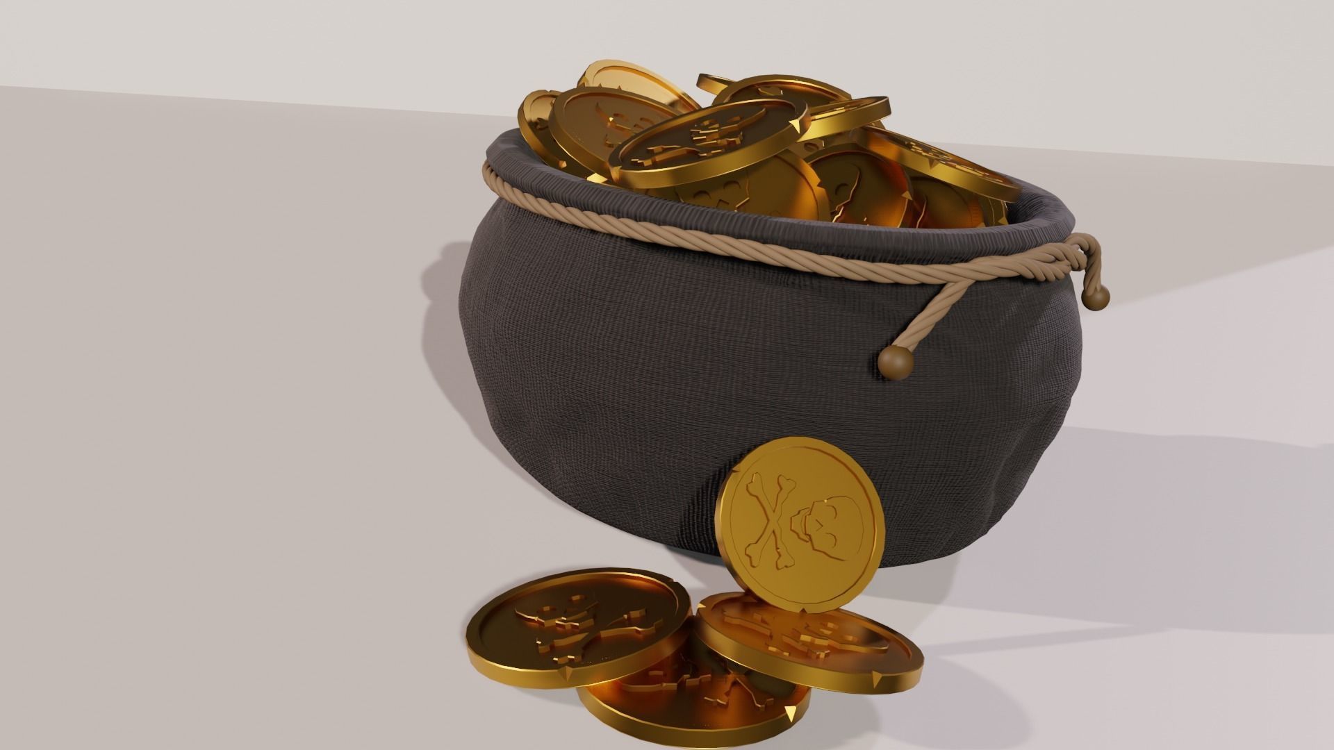 Coin purse free VR / AR / low-poly 3D model | CGTrader
