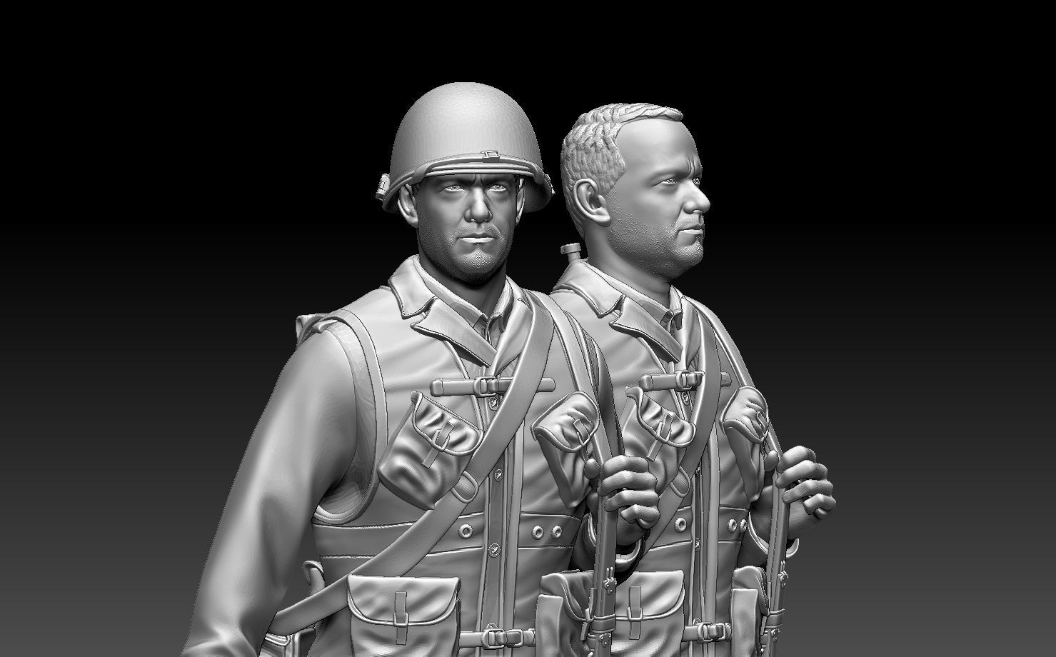 Captain Miller 3D model 3D printable | CGTrader