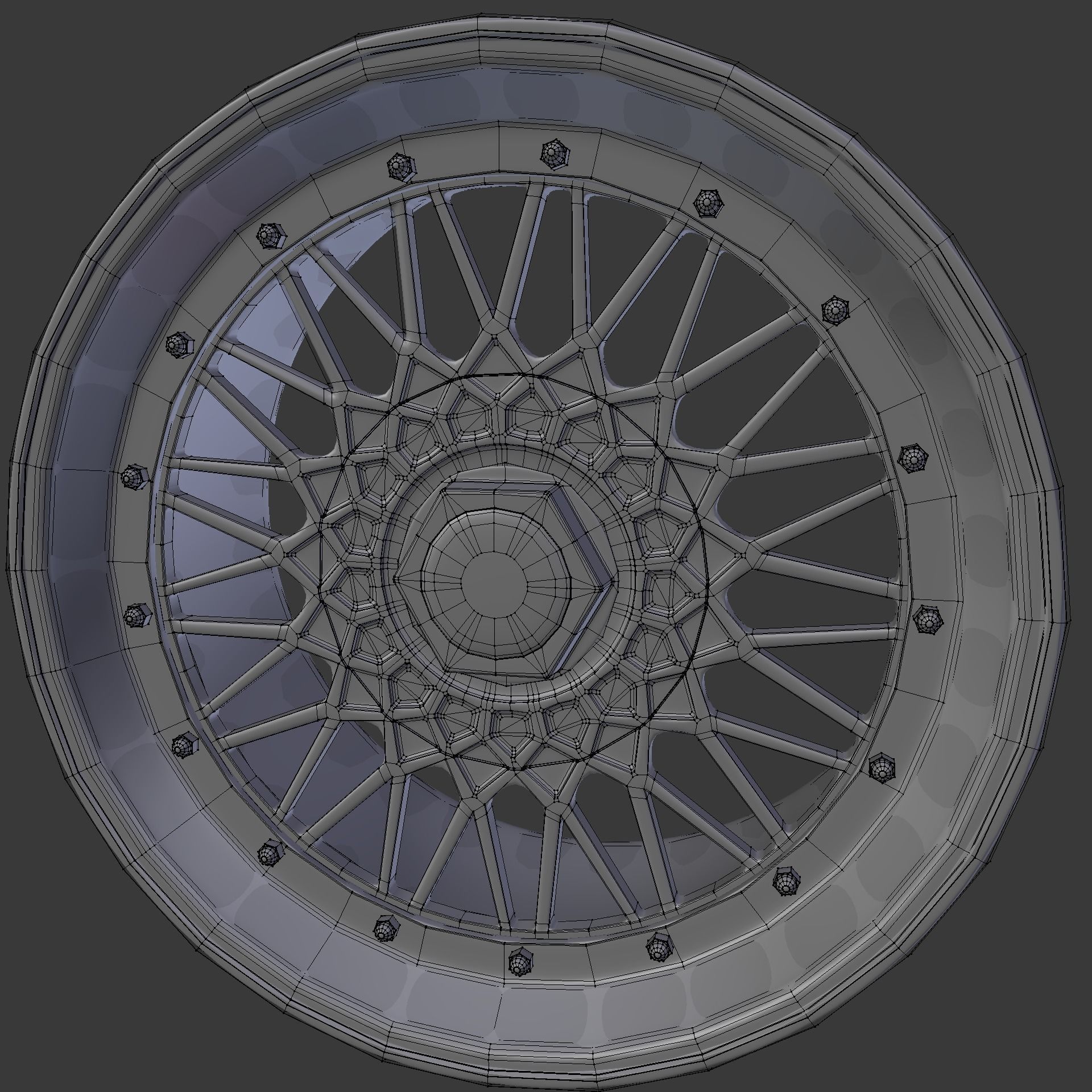 BBS WHEELS 3in1 3D model | CGTrader