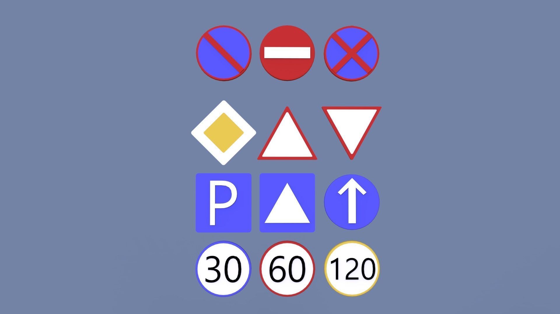 City props Assets for your scene free free 3D model | CGTrader