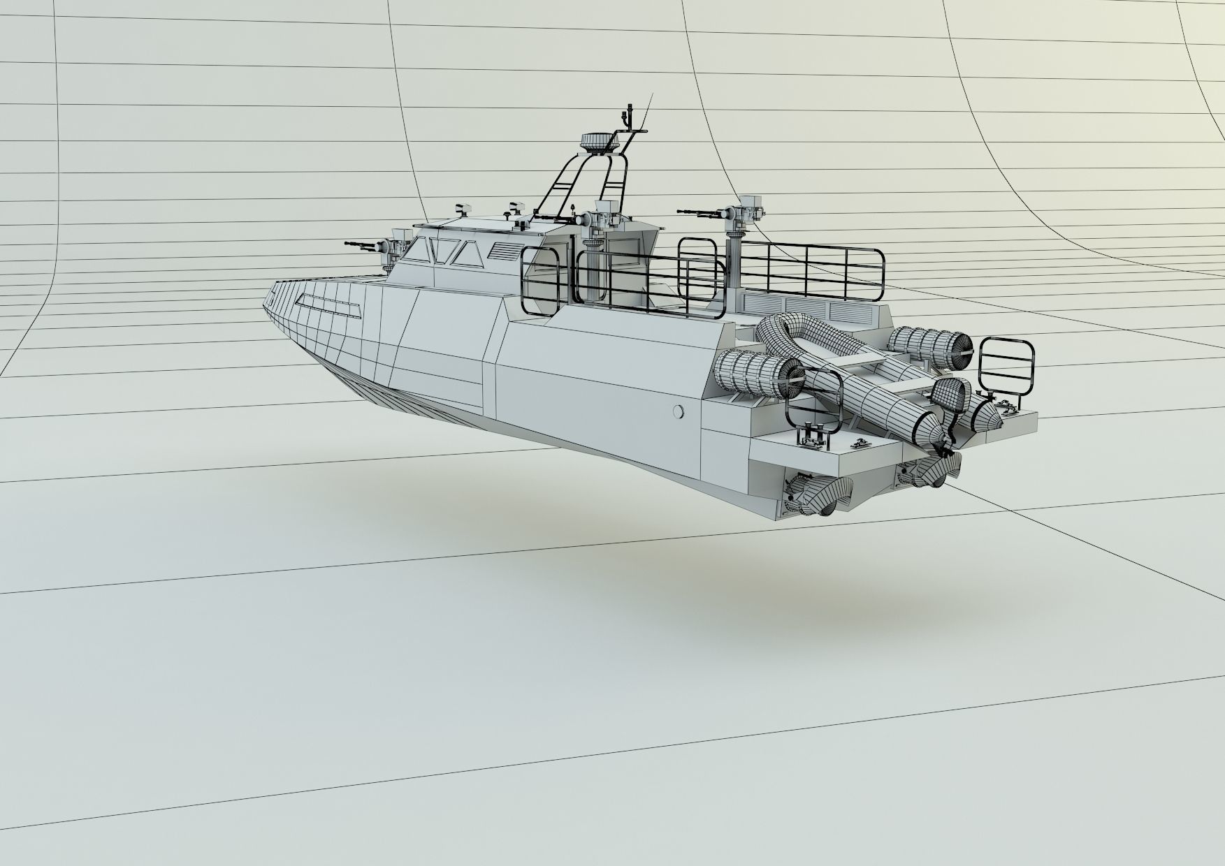 assault boat 3d model 3D model | CGTrader