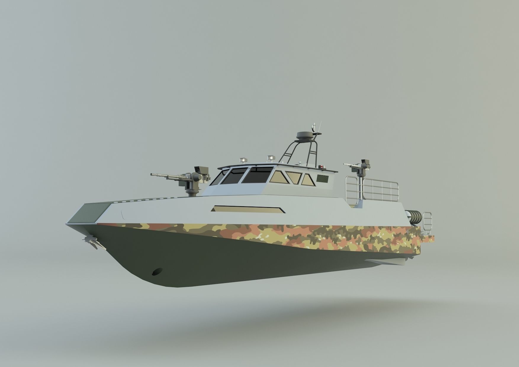 assault boat 3d model 3D model | CGTrader
