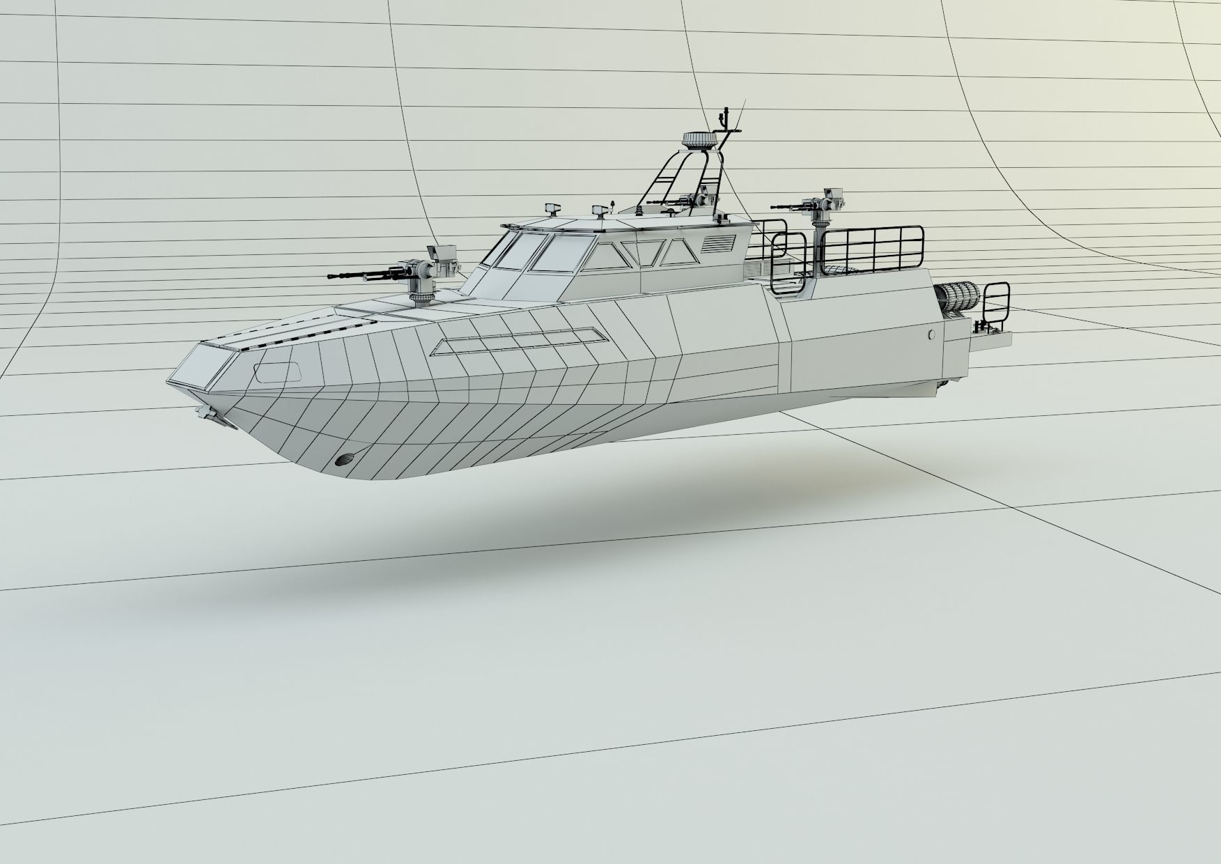 assault boat 3d model 3D model | CGTrader