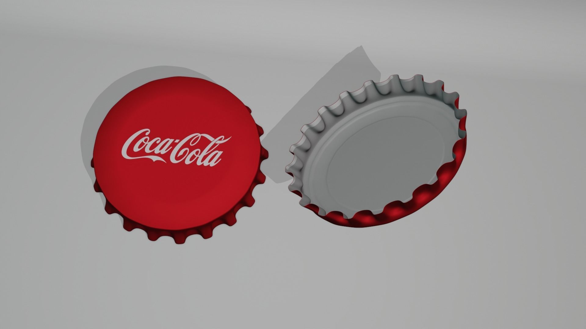 Coke Bottle metal cap 3D model | CGTrader
