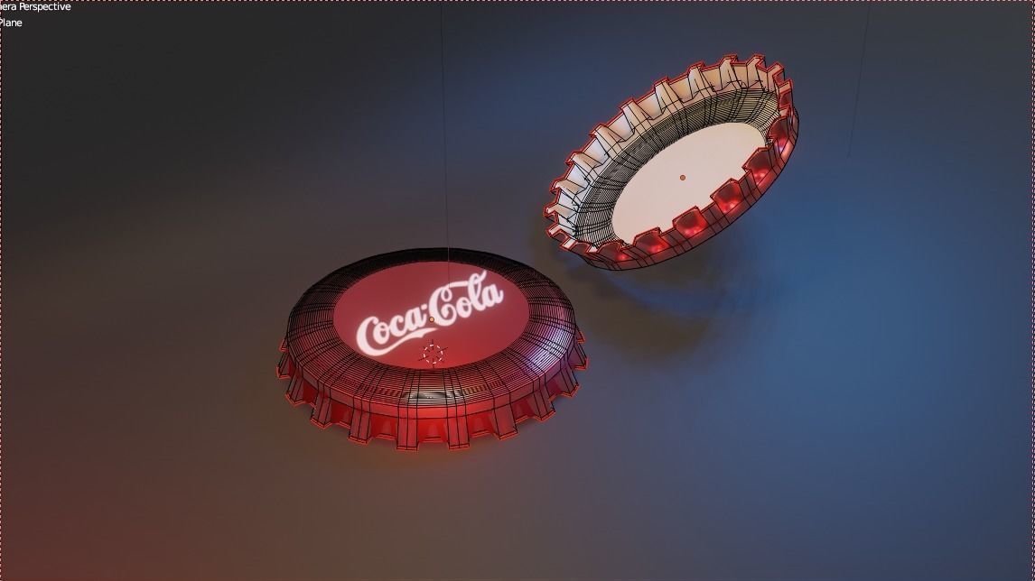 Coke Bottle metal cap 3D model | CGTrader
