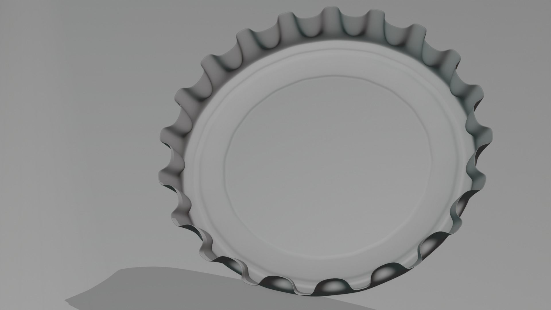 Coke Bottle metal cap 3D model | CGTrader