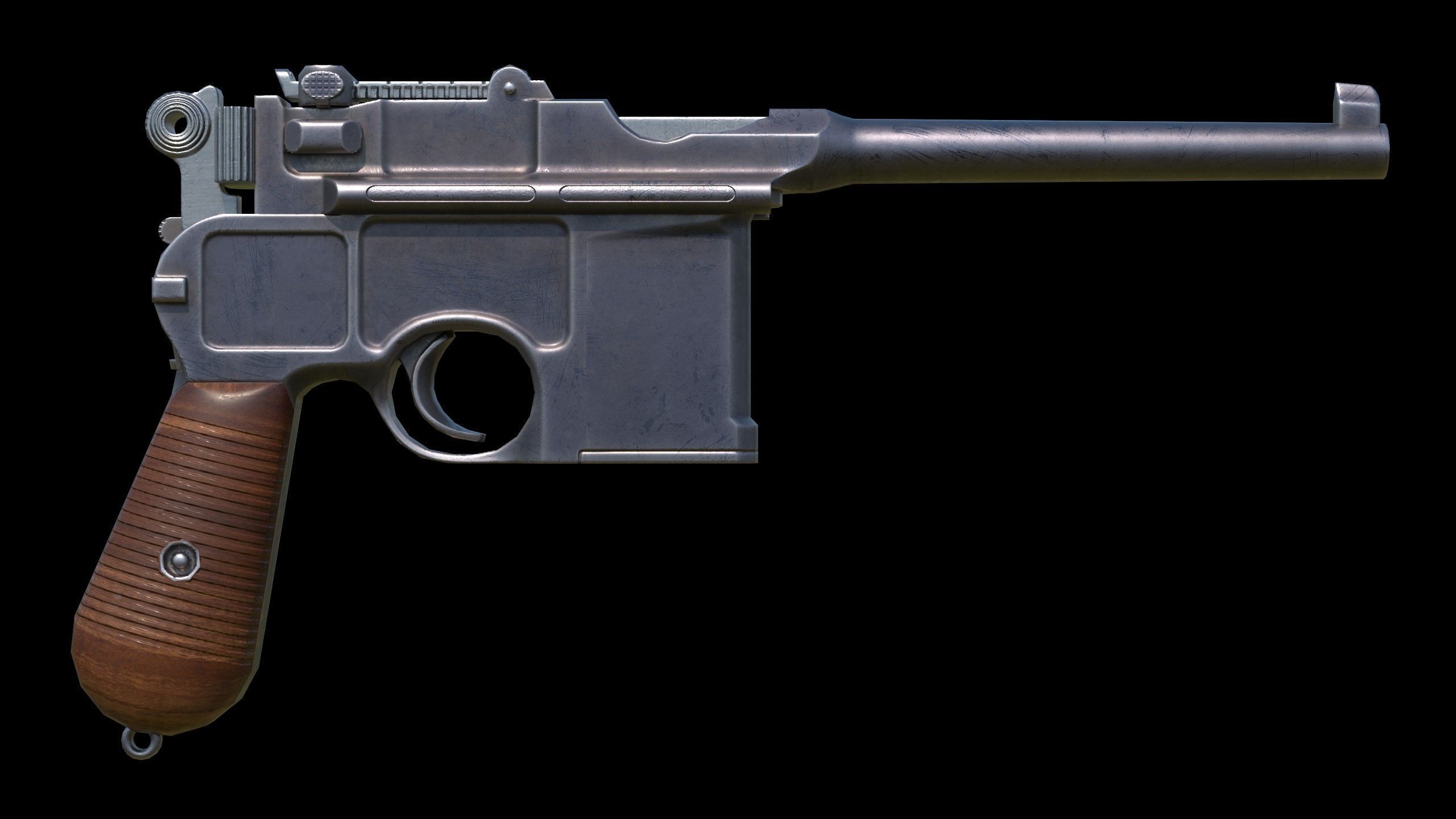 C96 Pistol 3D model | CGTrader