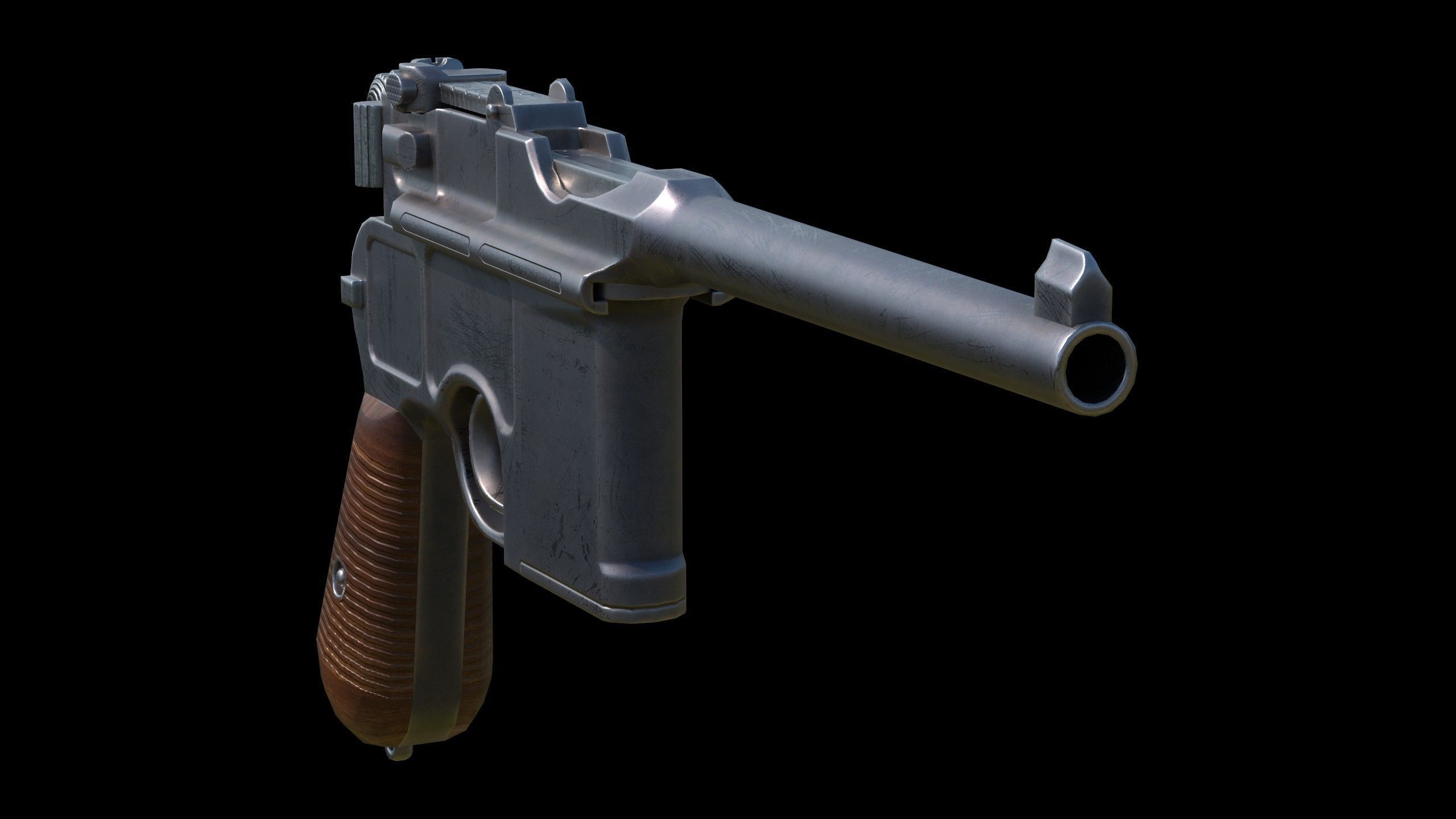 C96 Pistol 3D model | CGTrader