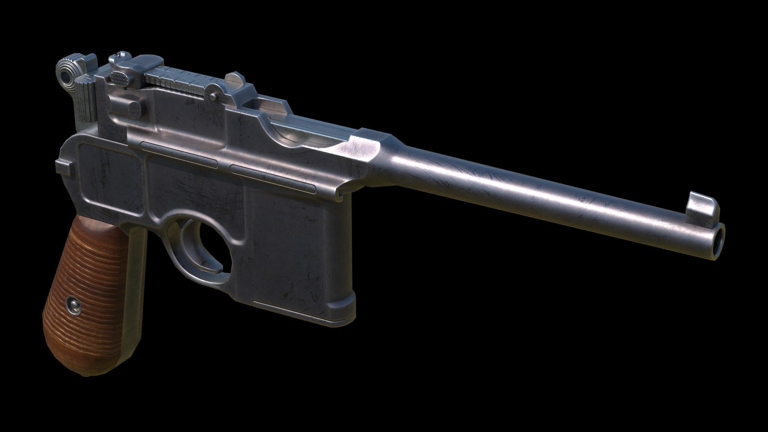 C96 Pistol 3D model | CGTrader