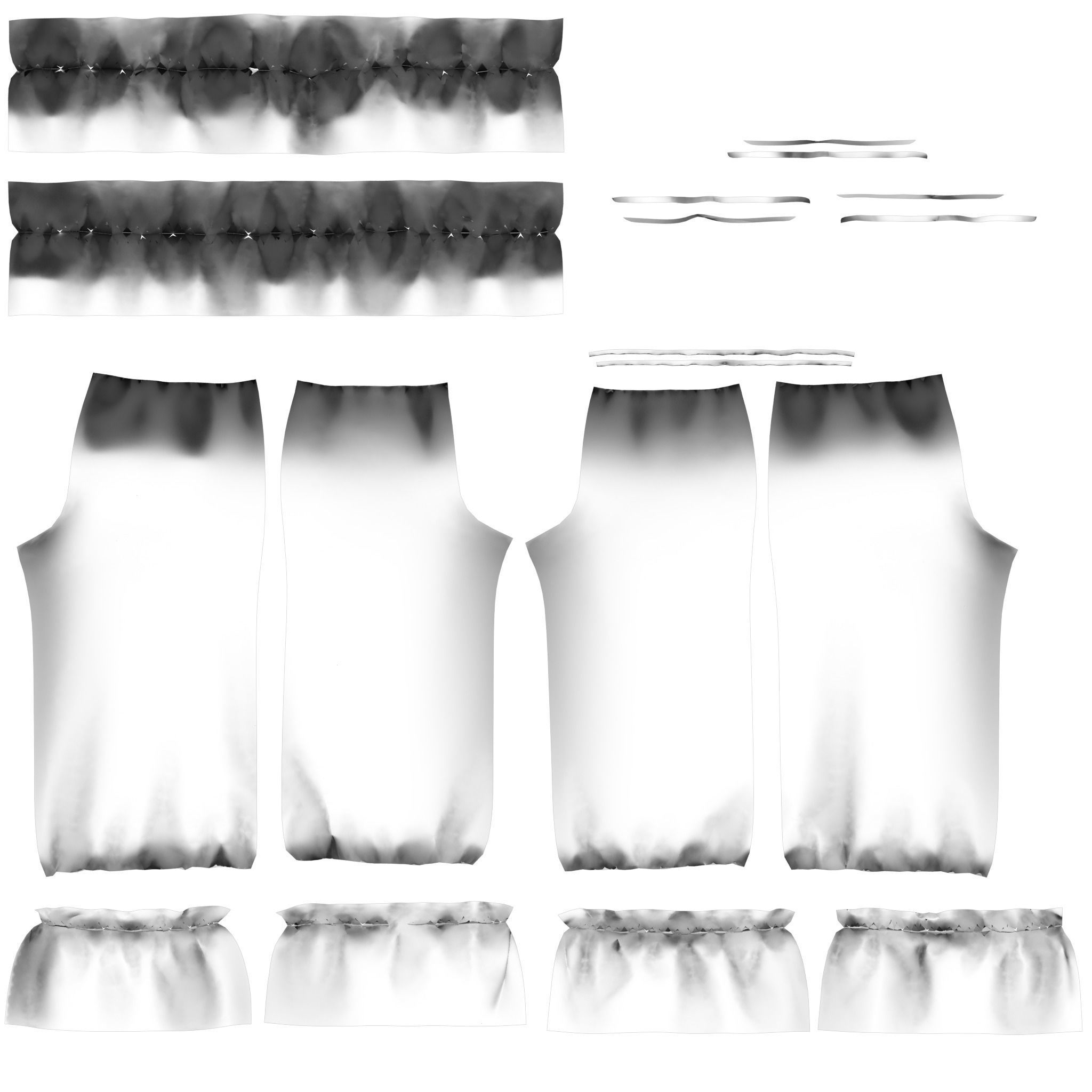 3D model Female Bloomers VR / AR / low-poly | CGTrader