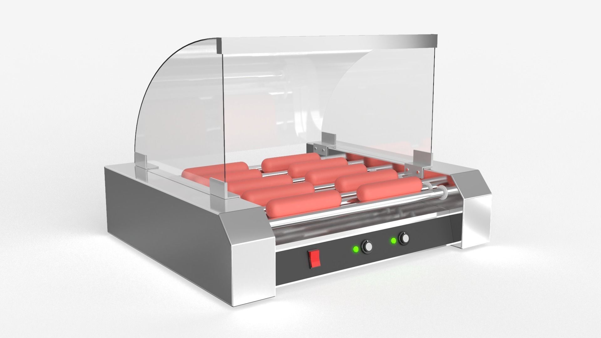 Hot Dogs Machine 3D model | CGTrader