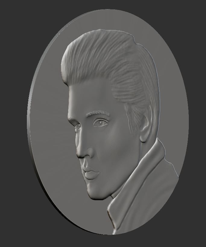 Elvis Presley 3D model 3D printable | CGTrader