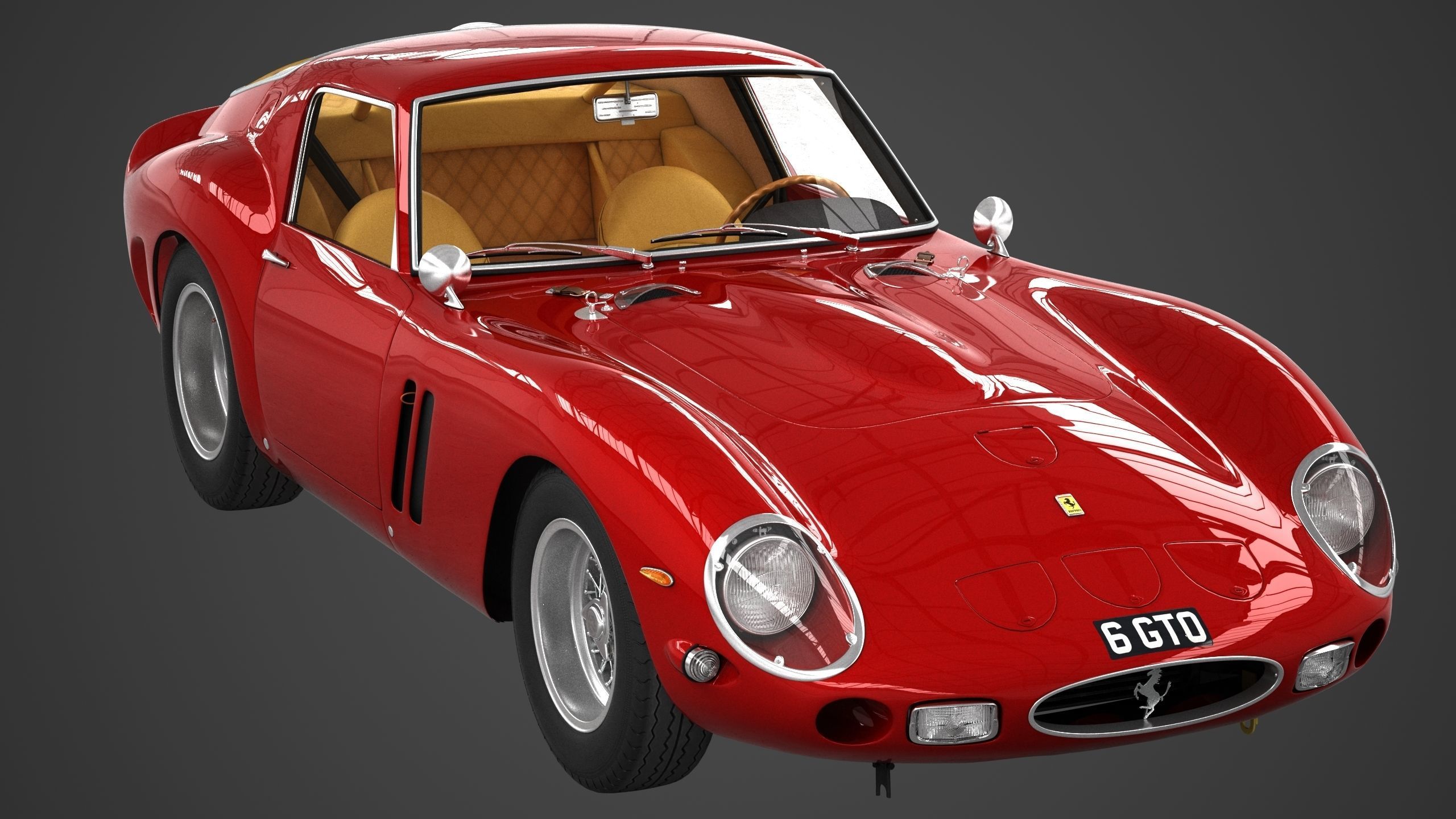 Ferrari 250 GTO - 3527GT - Complete 3D model | CGTrader