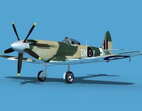 Animated Spitfire 3D Models | CGTrader