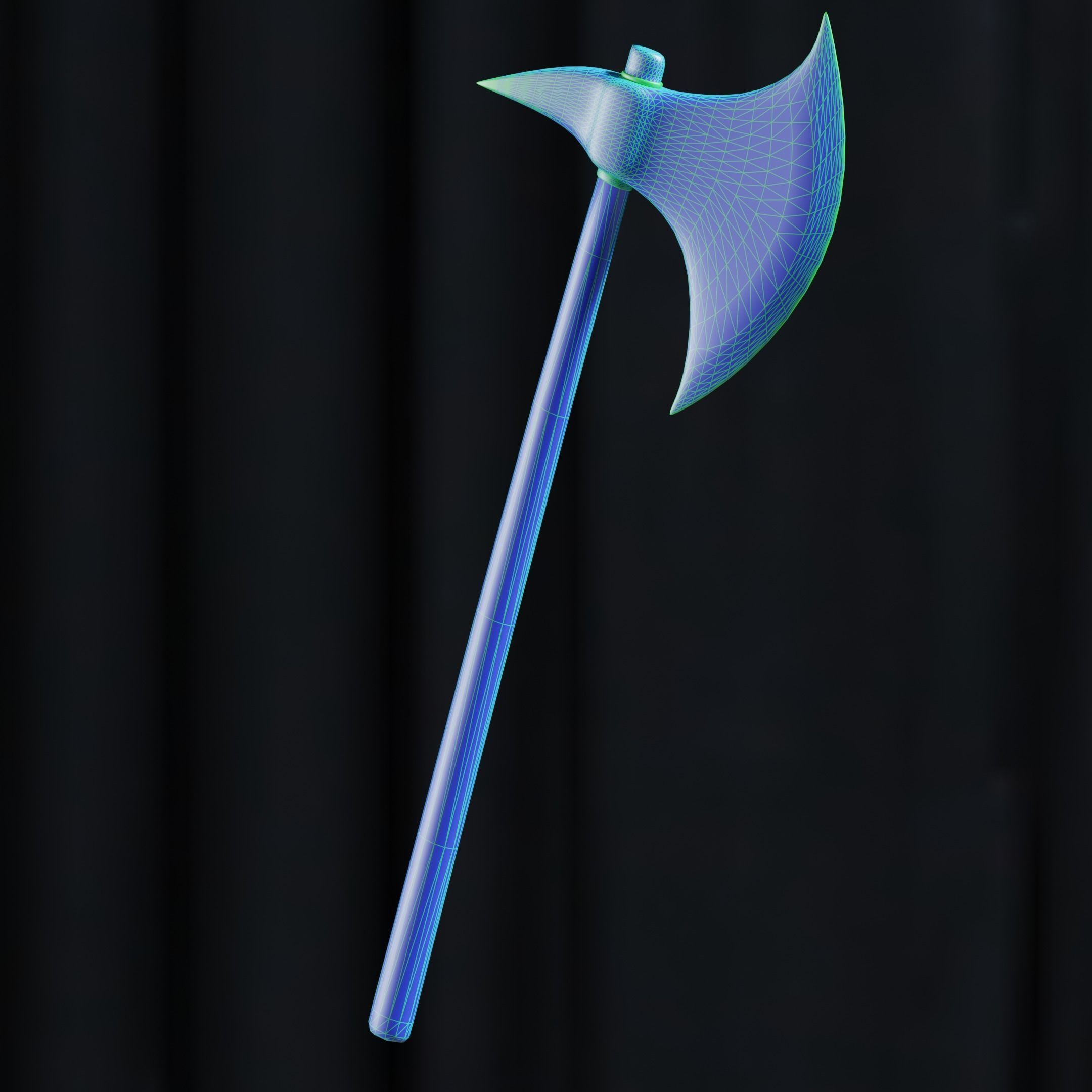 Simple Axe with 2 style free VR / AR / low-poly 3D model | CGTrader