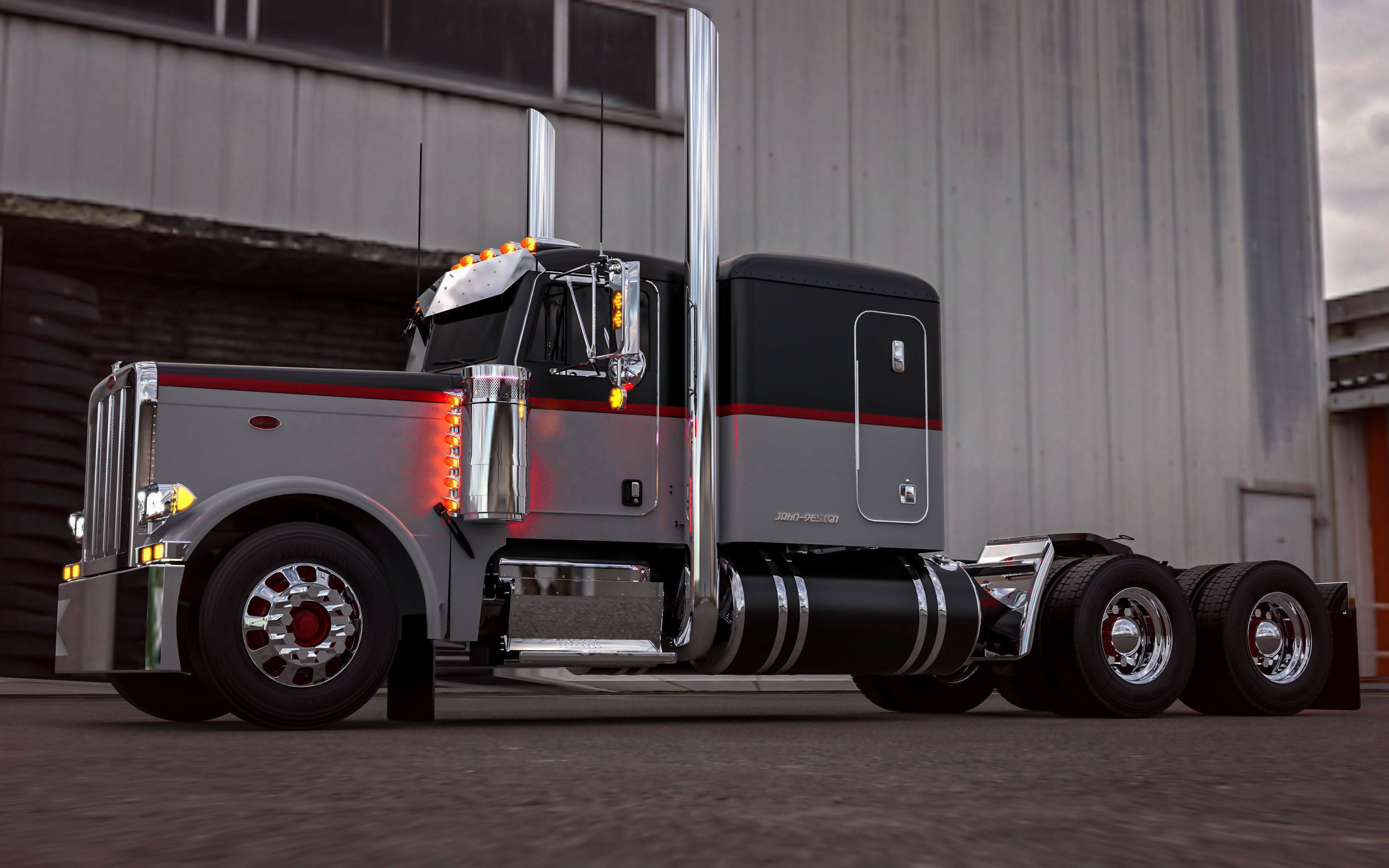 Peterbilt 379 Modular Custom 3D model | CGTrader